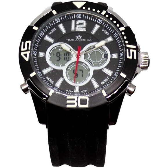 Accessories | Time America Sports Watch 10 Mtrs Water Resist Japan ...
